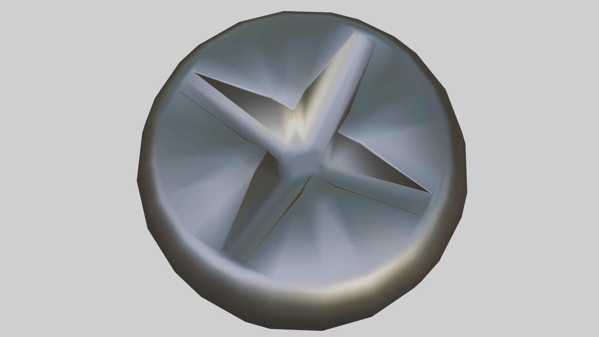 Cross Screw Head 3D Model - TurboSquid 2040548