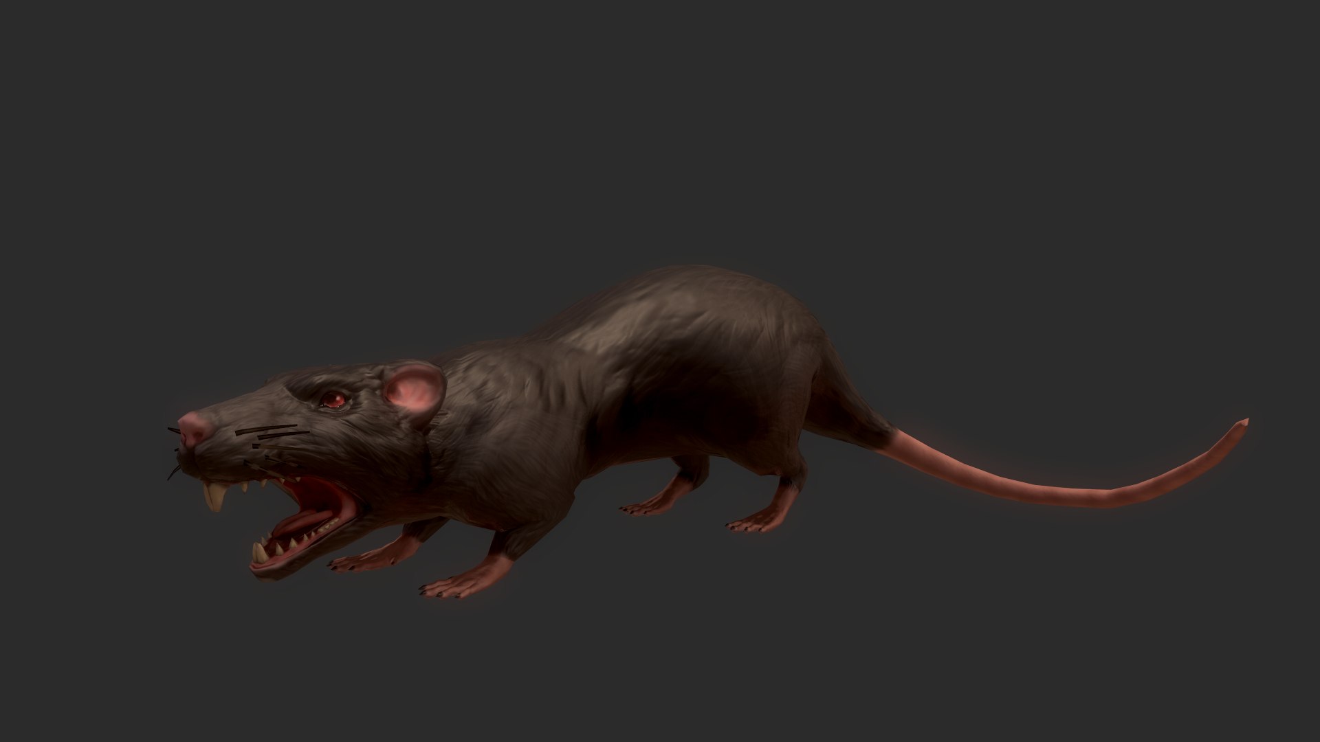 Rat stylized 3D - TurboSquid 1510943