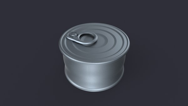 3D model Metal Can - TurboSquid 1998356
