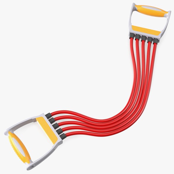 3D Pull-Up Bars Exerciser Lying Red - TurboSquid 2015213