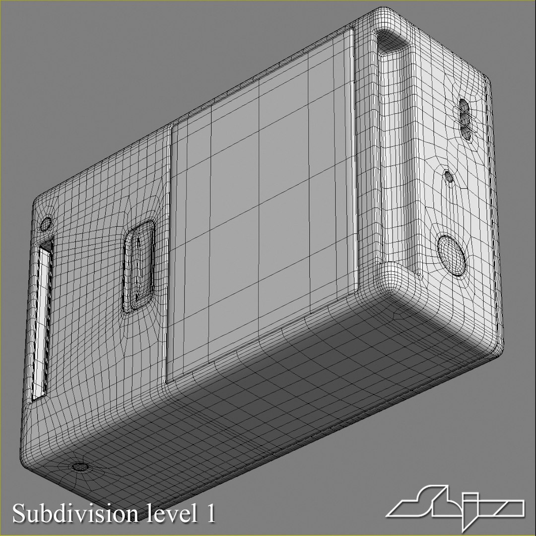 3d Model Of Action Camera Gopro 3