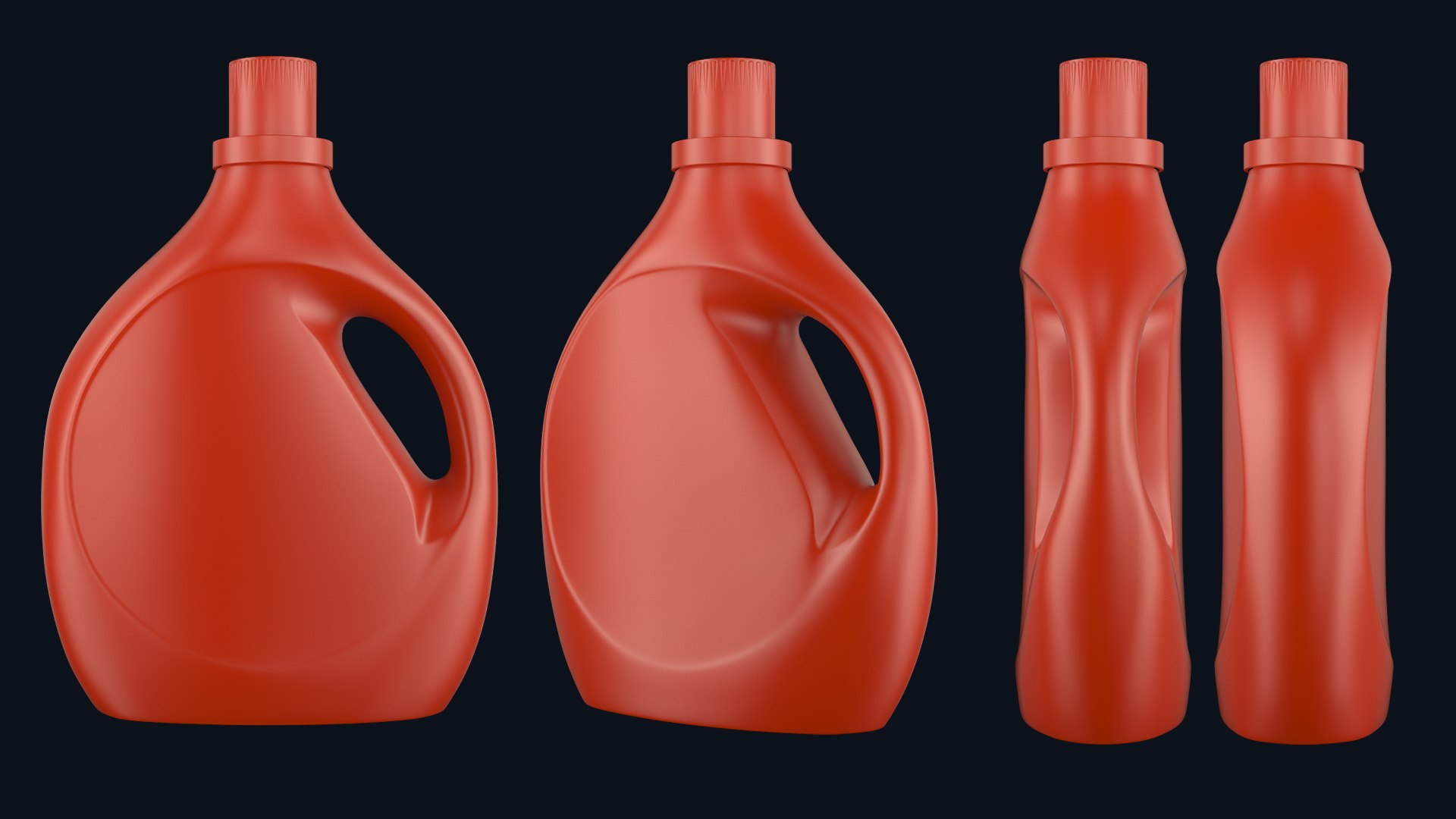 Tide Bottle 3d Model