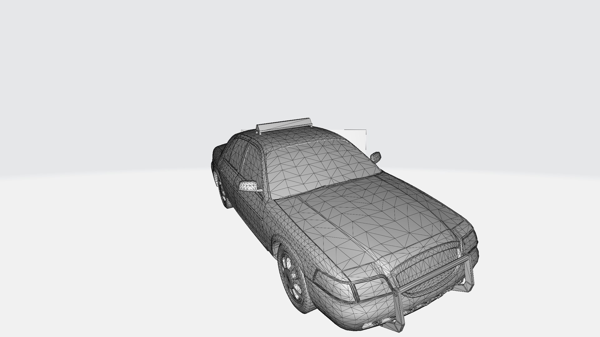 Post Punk Police Car Model - TurboSquid 1494326