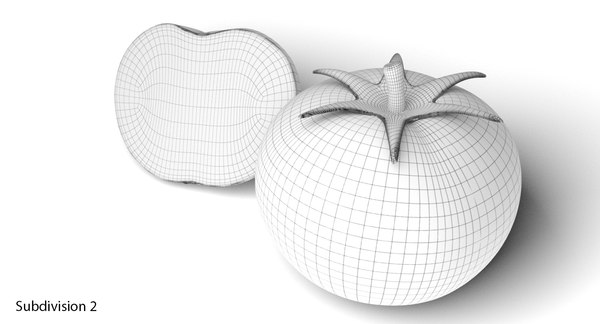 Tomato model - TurboSquid 1269087