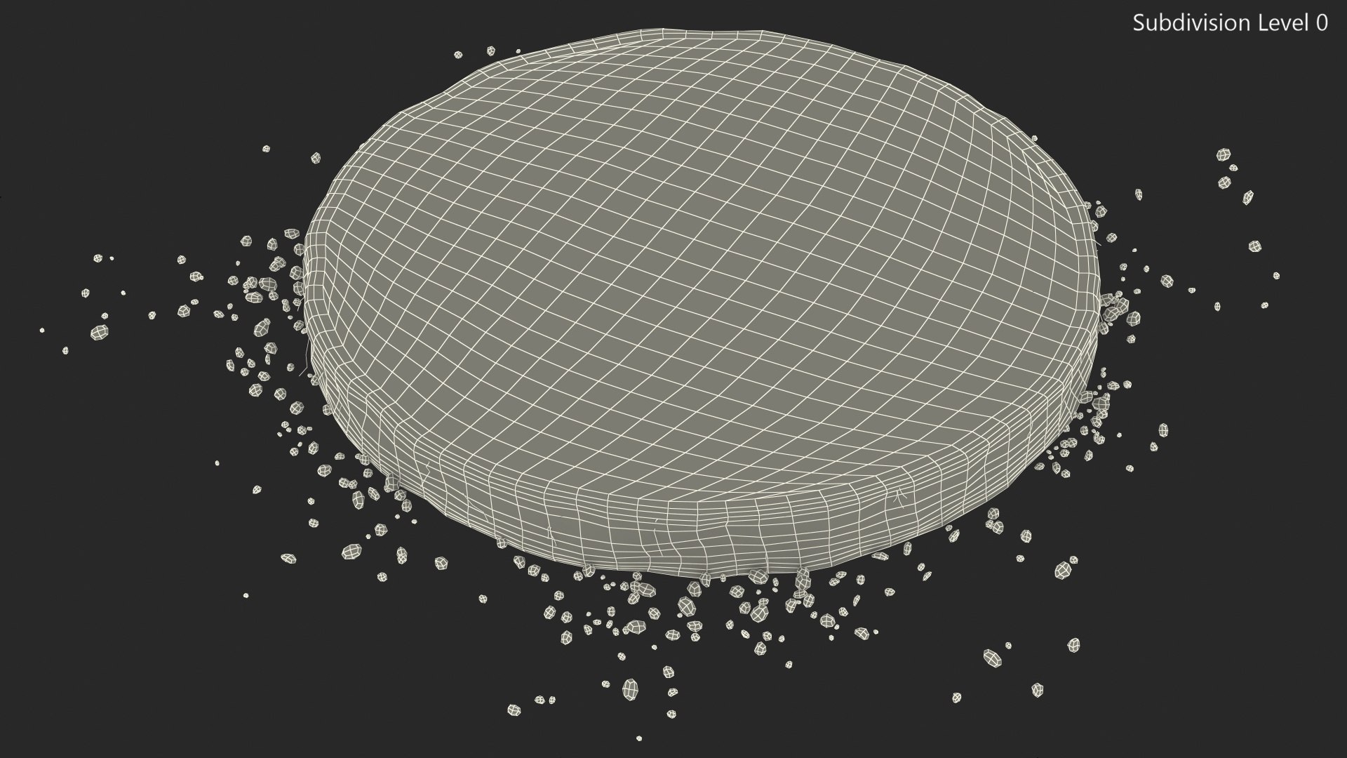 3D model Round Soil Ground Cross Section - TurboSquid 2003907