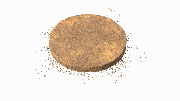 modelo 3d Round Soil Ground Cross Section - TurboSquid 2003907
