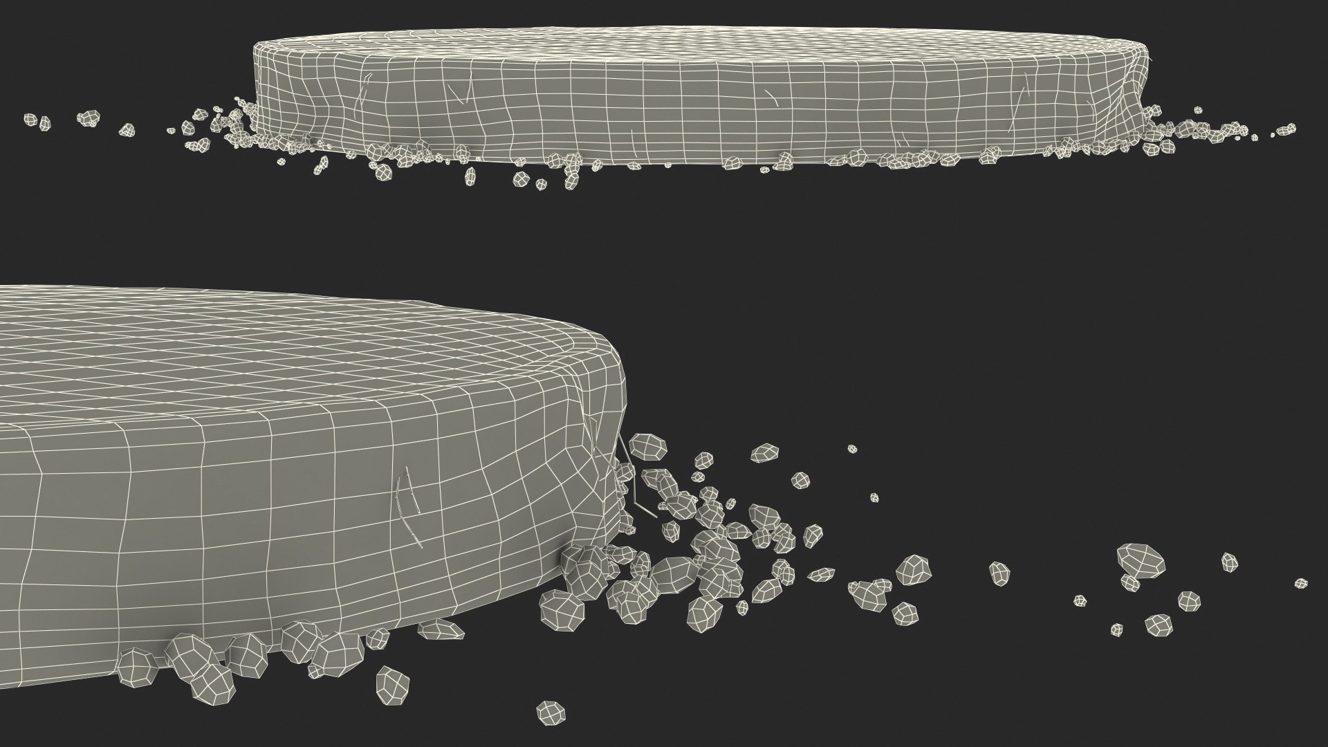 3D model Round Soil Ground Cross Section - TurboSquid 2003907