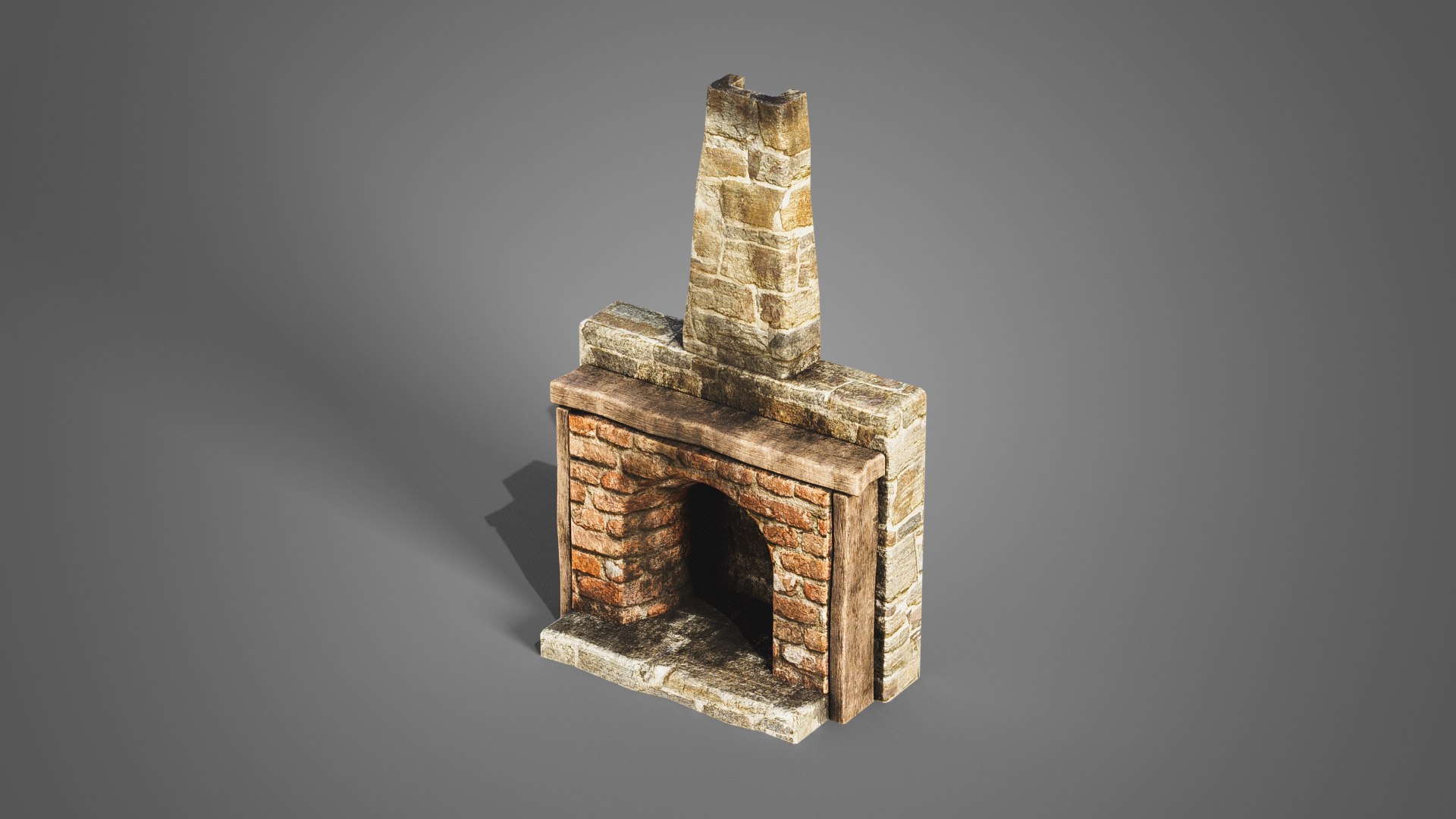 3D Model Fireplace Set - TurboSquid 2019283