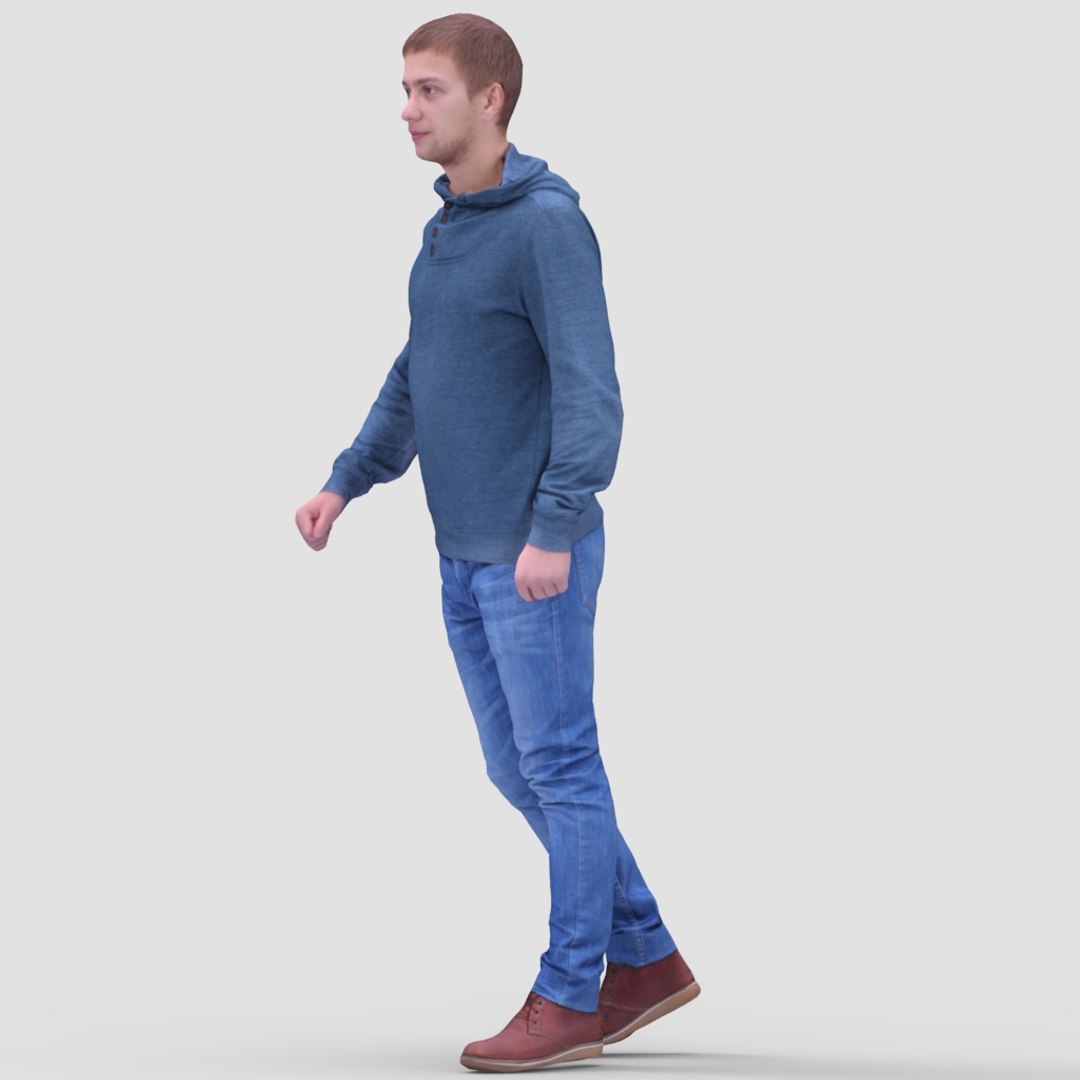 Realistic Human 3d Max