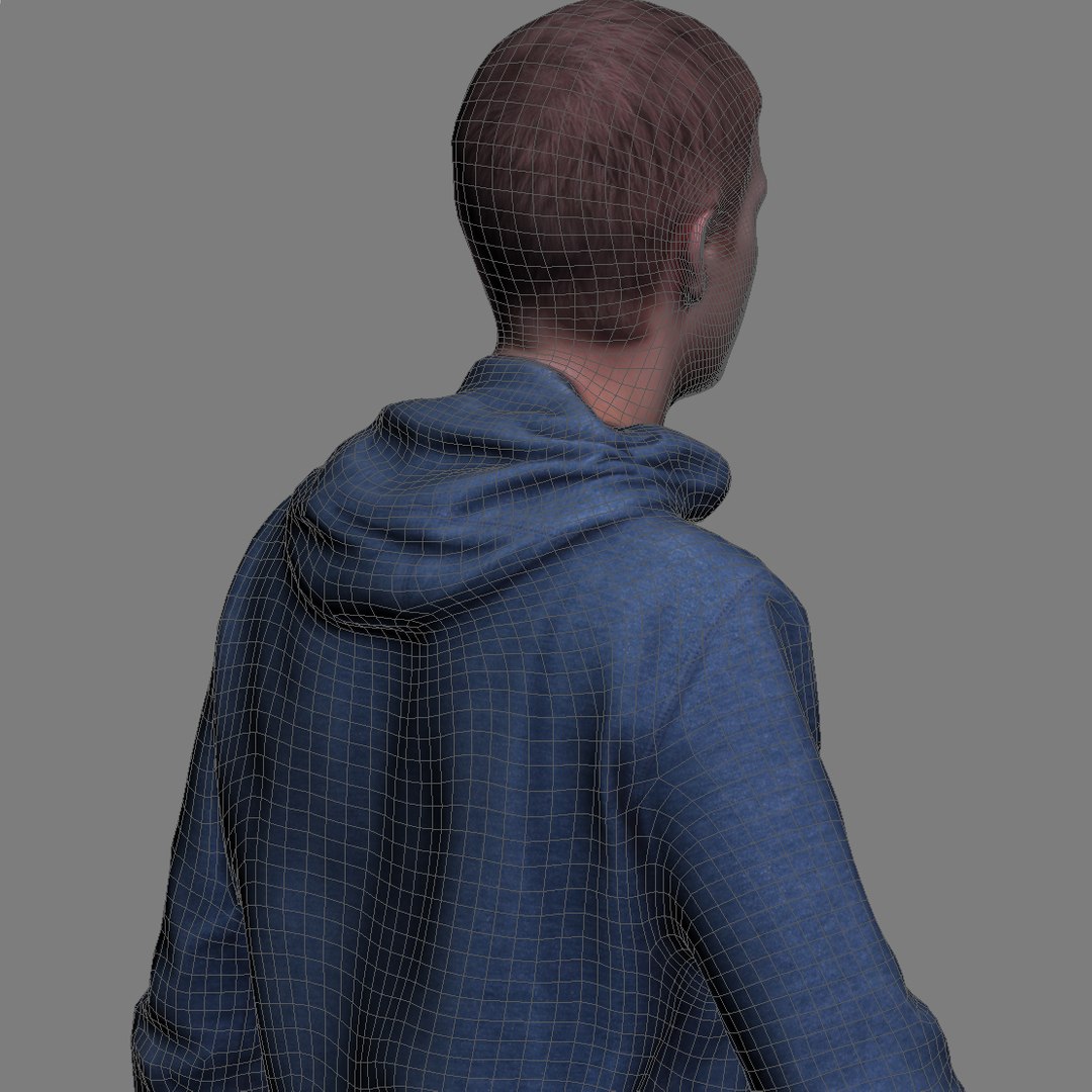 Realistic Human 3d Max