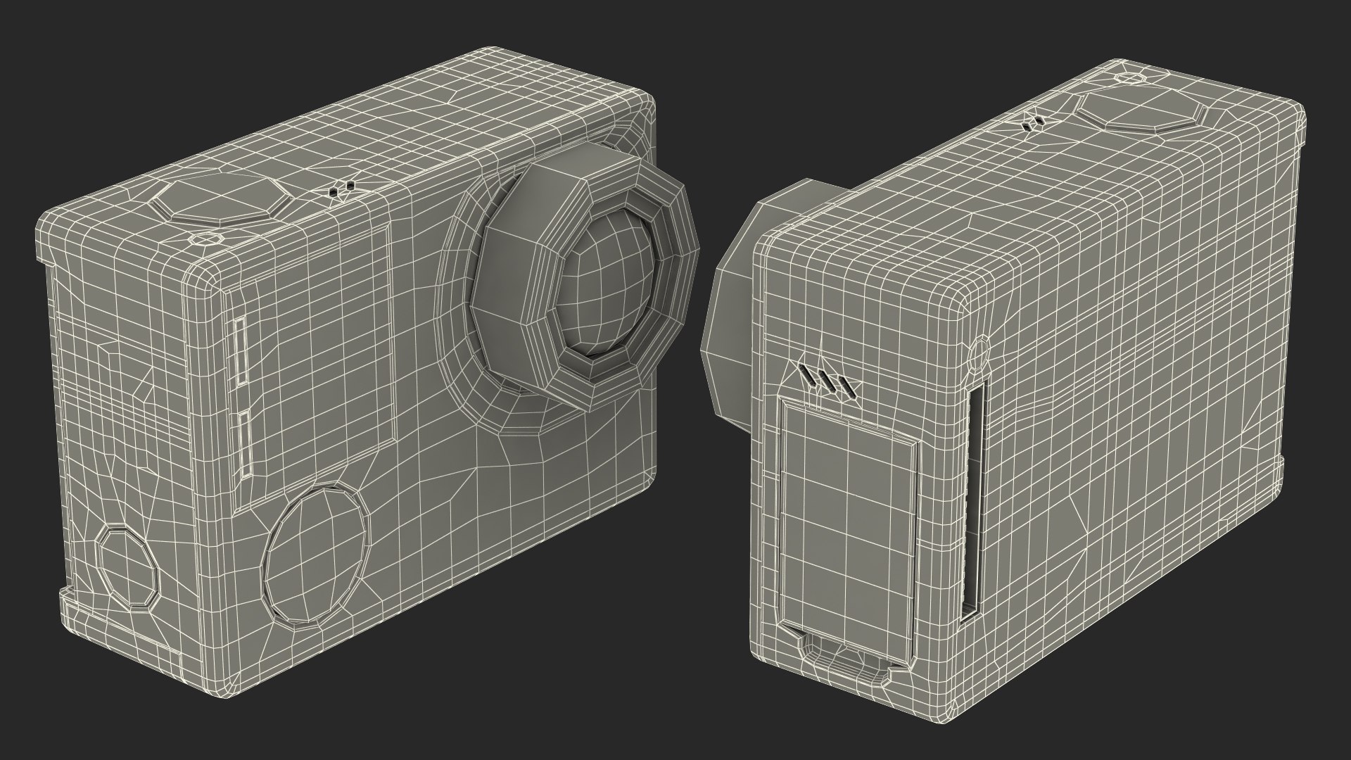 Action Camera Generic Cam 3D Model - TurboSquid 1521619