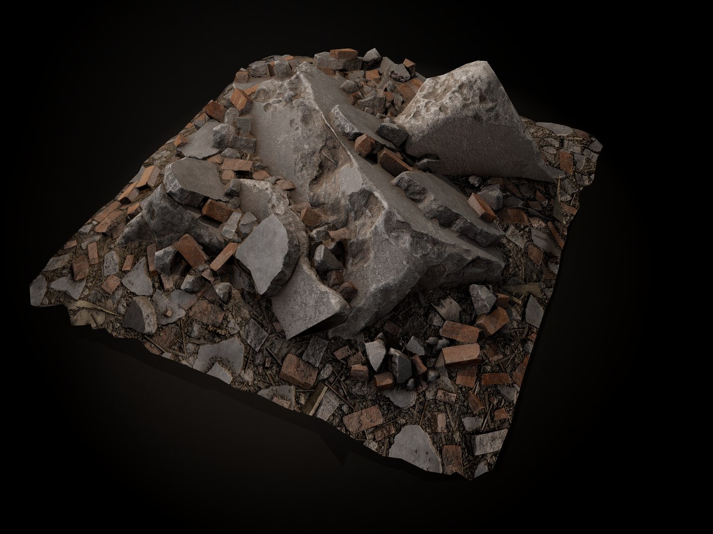 Debris Piles 3D Model - TurboSquid 1444036