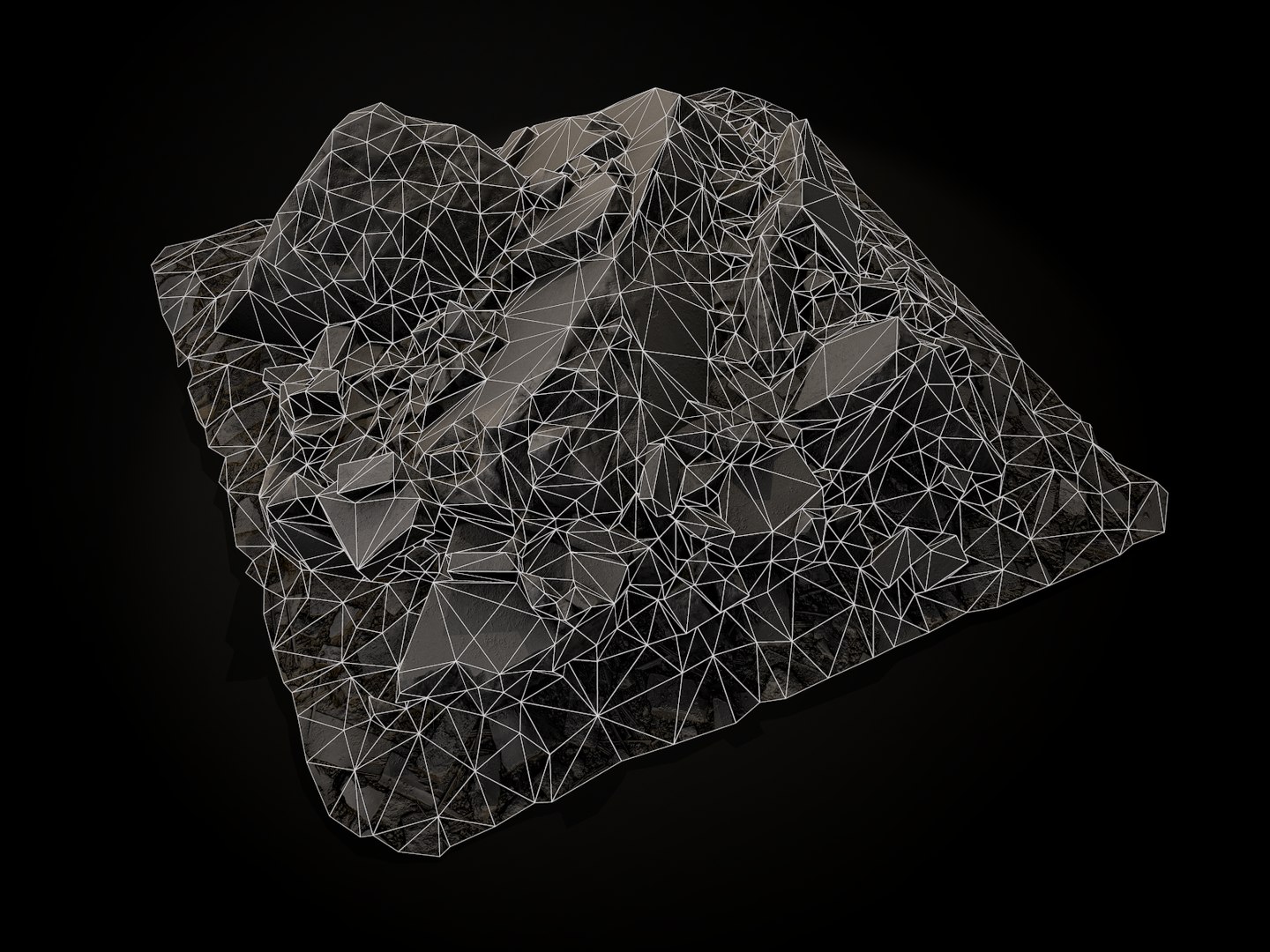 Debris Piles 3D Model - TurboSquid 1444036