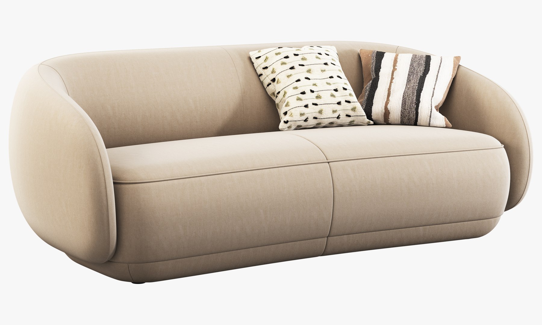 Bolzano sofa by Boconcept 3D model - TurboSquid 2145425
