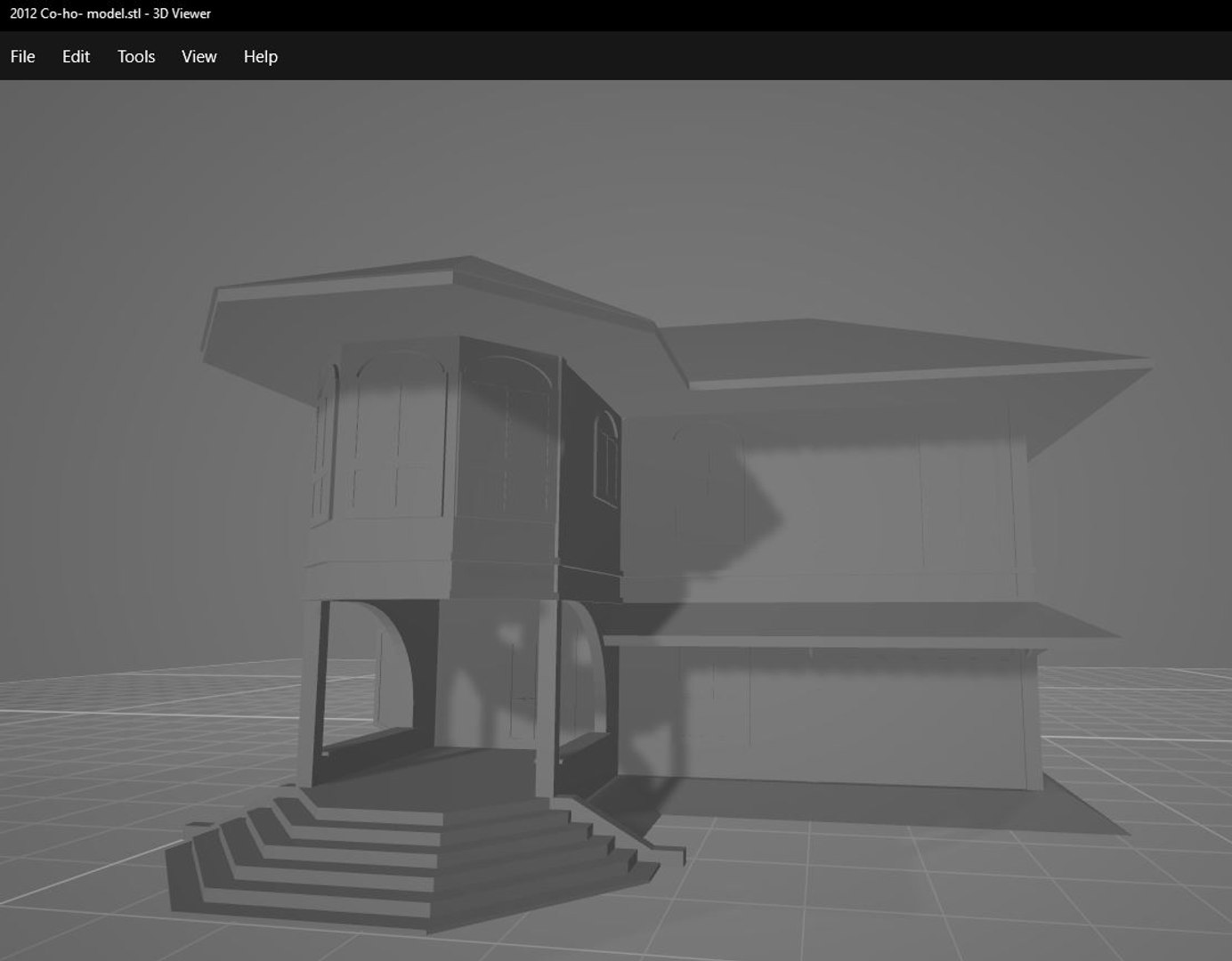 Colonial Style House 3D Model - TurboSquid 1928761