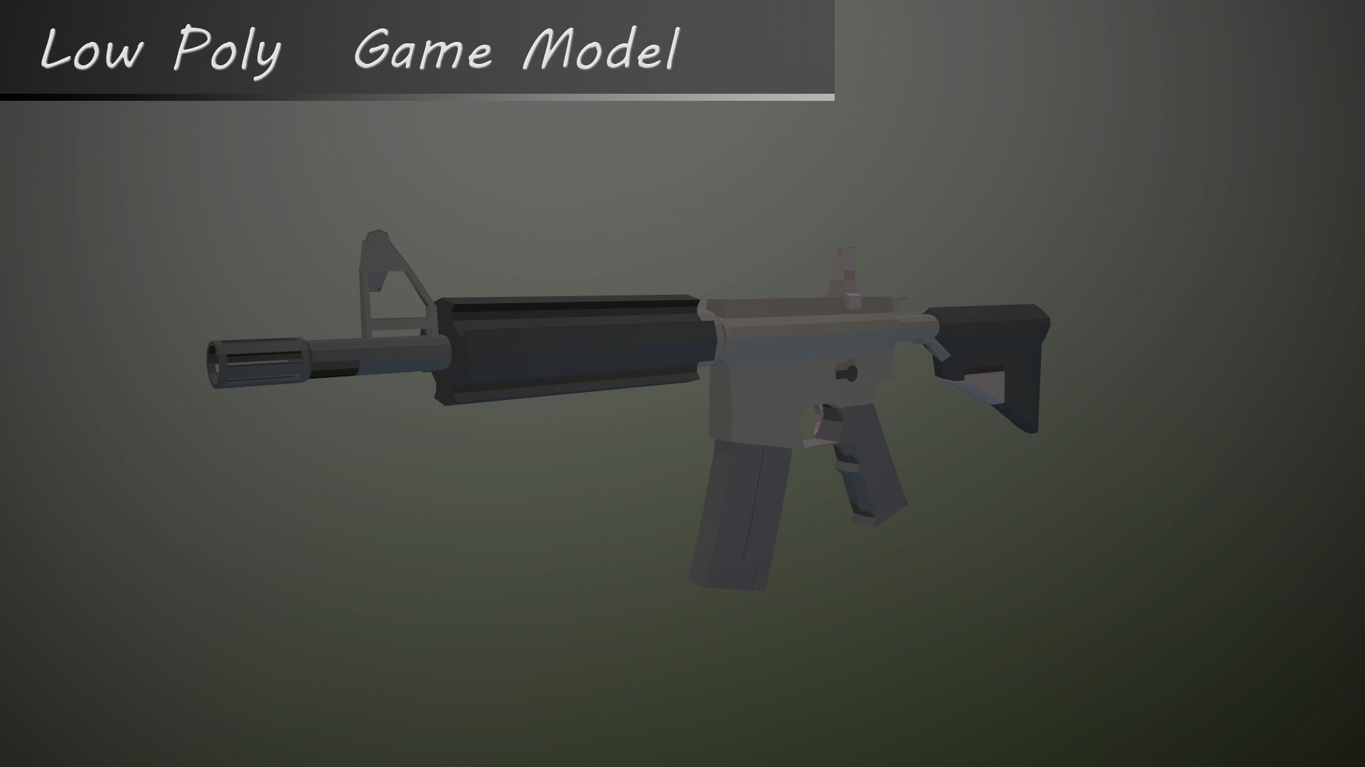 3d Model Of M4a4