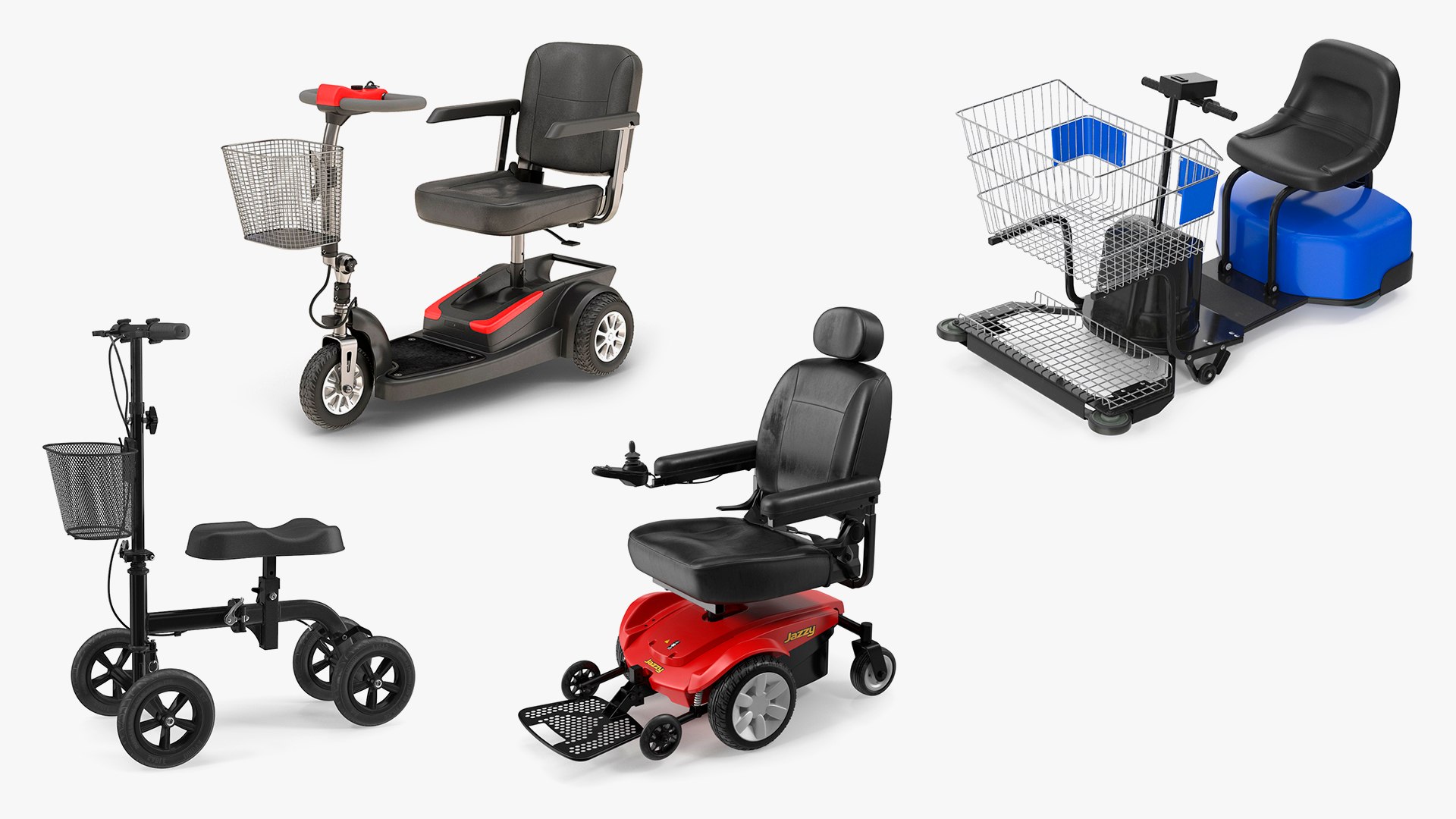 Mobility Aids For Disabled Persons Collection 2 3D - TurboSquid 2205656