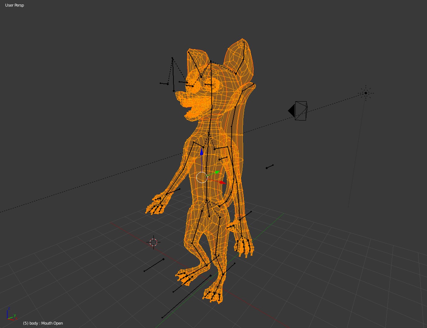 Racoon Animation Blend