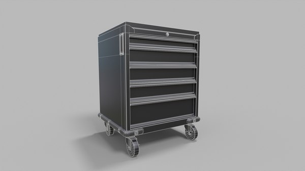 3D 1 Modular Tool Storage Cabinet 5s model - TurboSquid 2039325