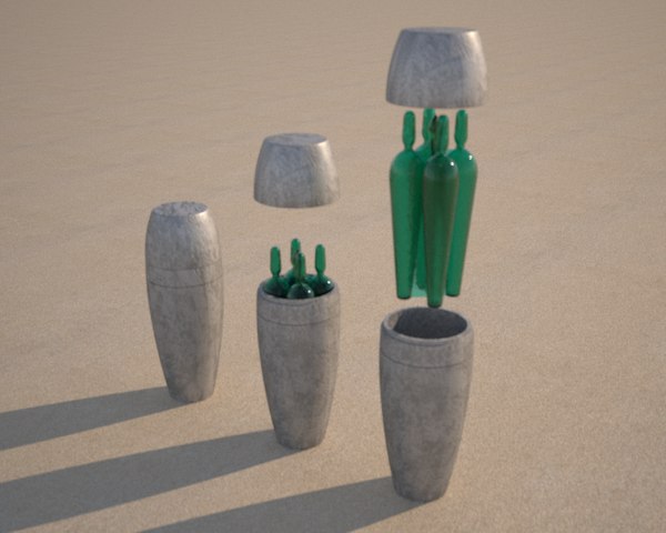 3D black goo vase prometheus - TurboSquid 1167449