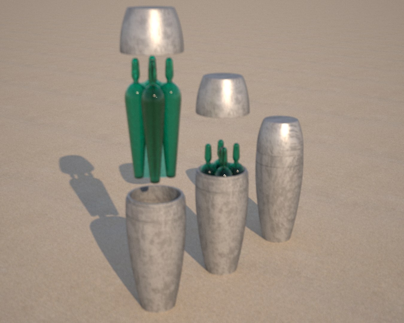 3D Black Goo Vase Prometheus - TurboSquid 1167449