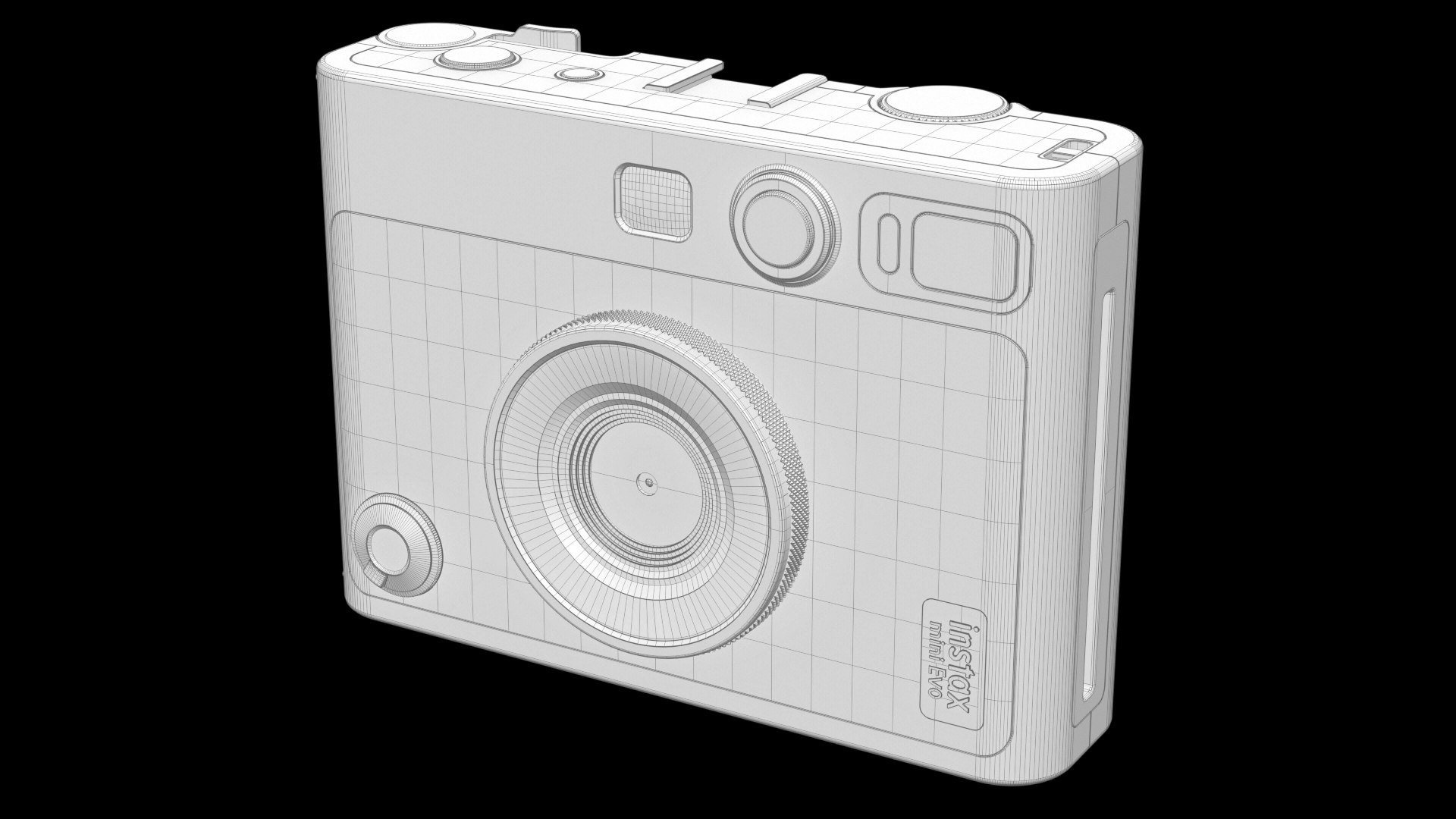 3D Instax Mini Evo Model - TurboSquid 1884604