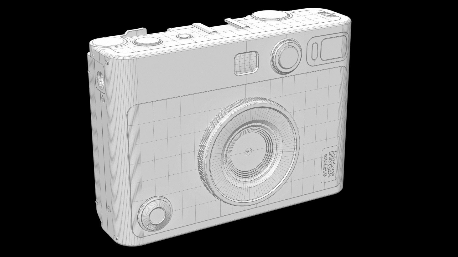 3D Instax Mini Evo Model - TurboSquid 1884604