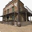 Realistic Western Town Collection Model - TurboSquid 2287320