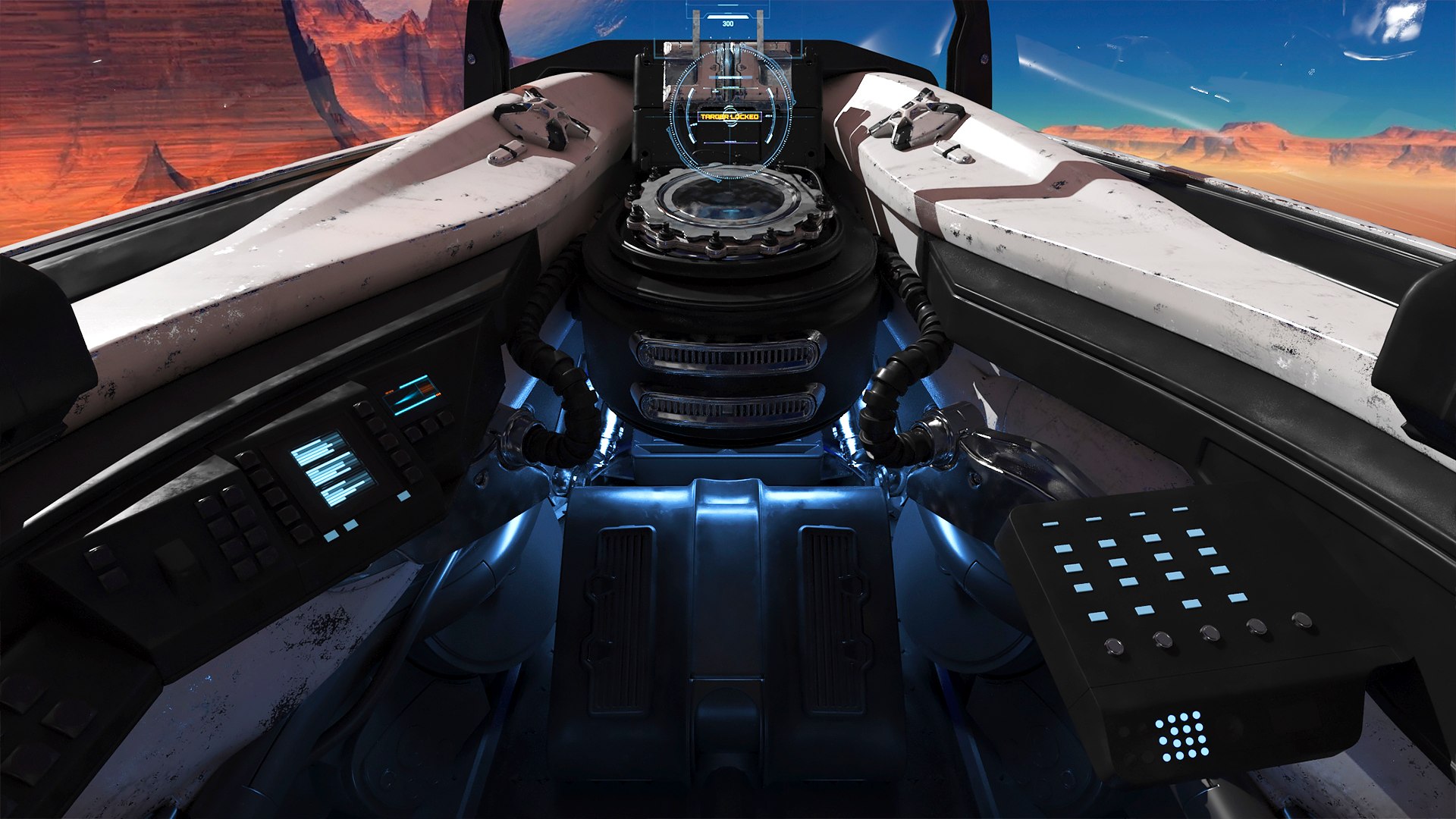Spaceship Cockpit V4 3D - TurboSquid 1522037