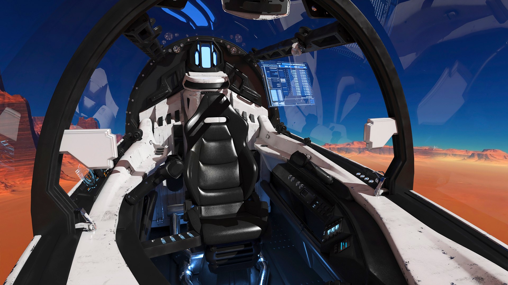 Spaceship Cockpit V4 3D - TurboSquid 1522037