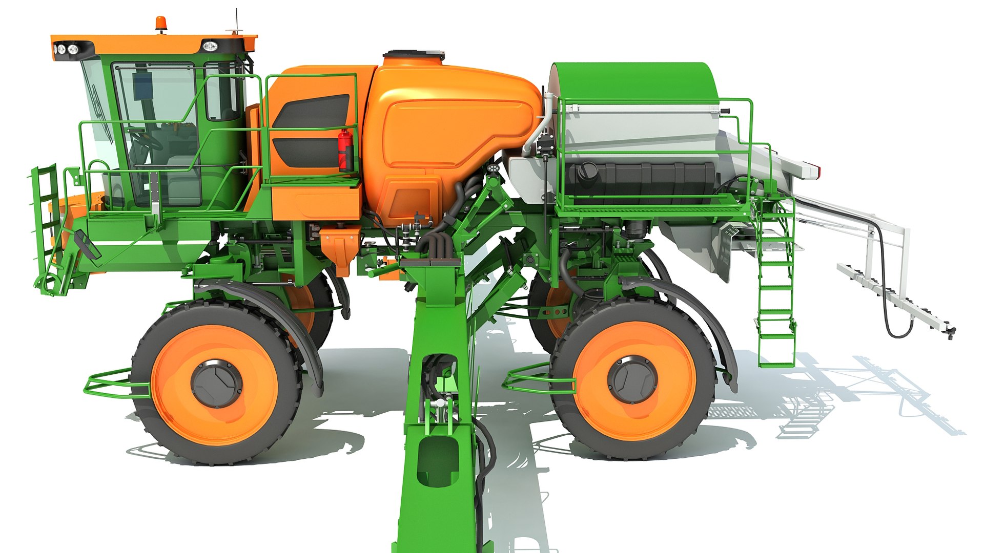 3D model farm sprayer spreader - TurboSquid 1510959