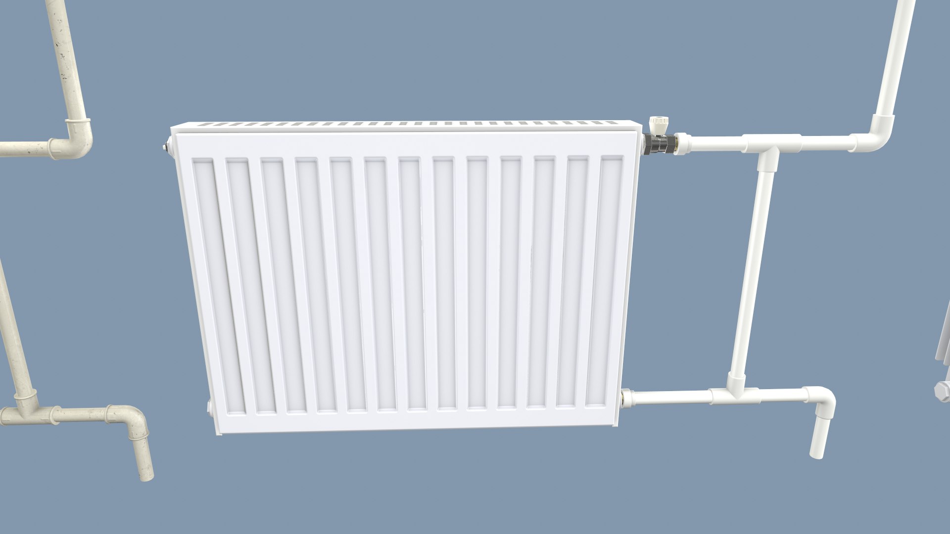 Radiators With Modular Pipes 3D Model - TurboSquid 1779053
