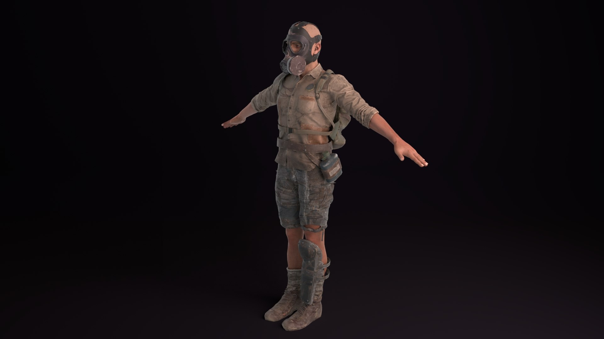 3D Apocalypse Male1 - TurboSquid 2249890