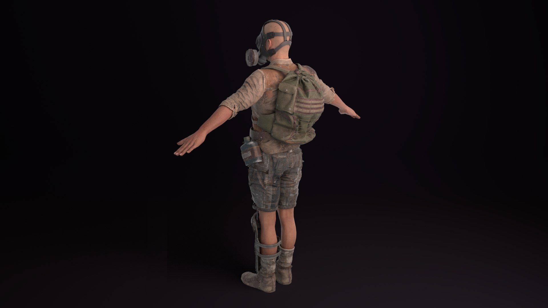 3D Apocalypse Male1 - TurboSquid 2249890