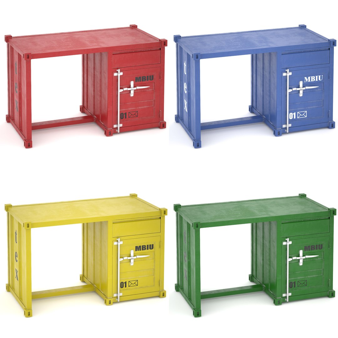 Sea Container Desk 4 Max