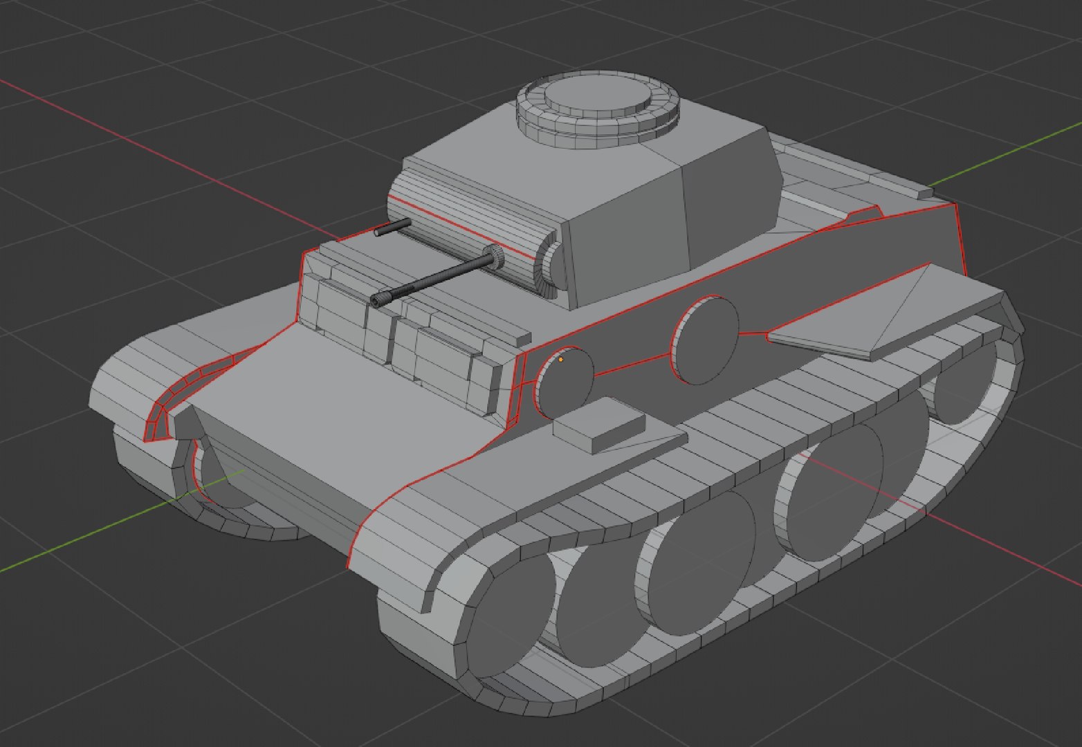 3D Model Pz II J - TurboSquid 1853424