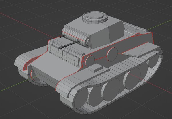 3D model Pz II J - TurboSquid 1853424