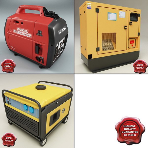 Generator 3D Studio Models for Download | TurboSquid