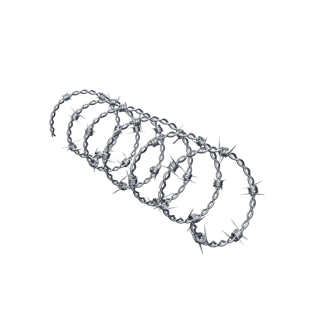 Barbed Wire Model - TurboSquid 1630285