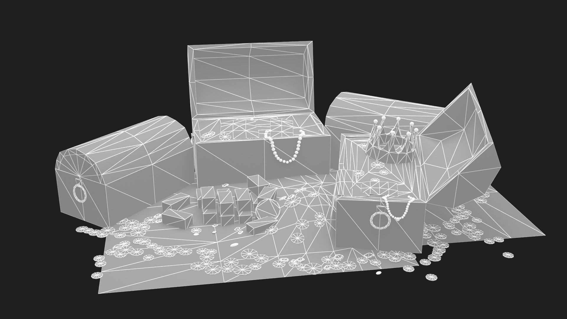 3D Treasure Box model - TurboSquid 2181260