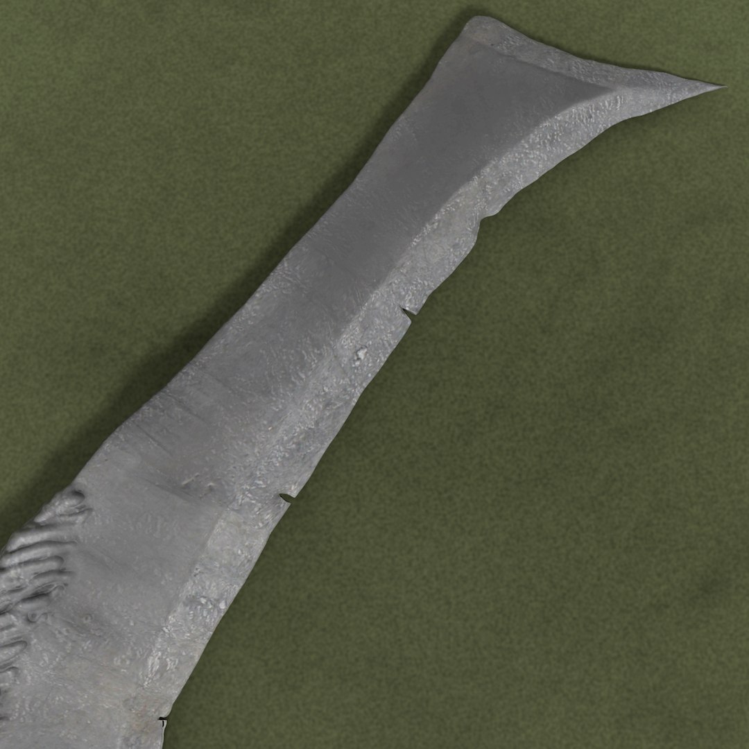 Hack Sword 3d Model