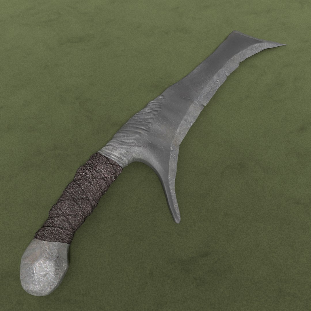 Hack Sword 3d Model