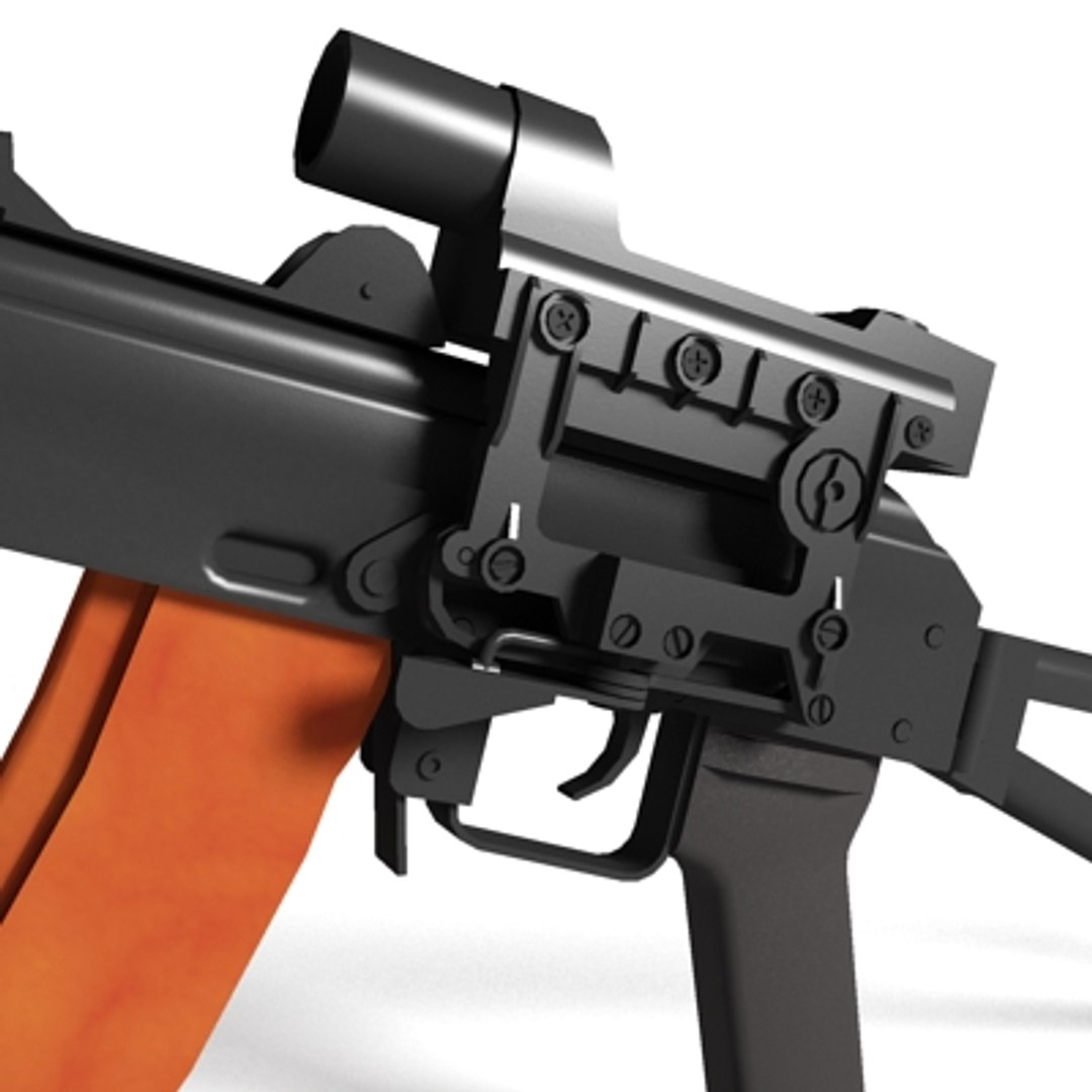 Maya Aks-74u Spetsnaz Assault Rifle