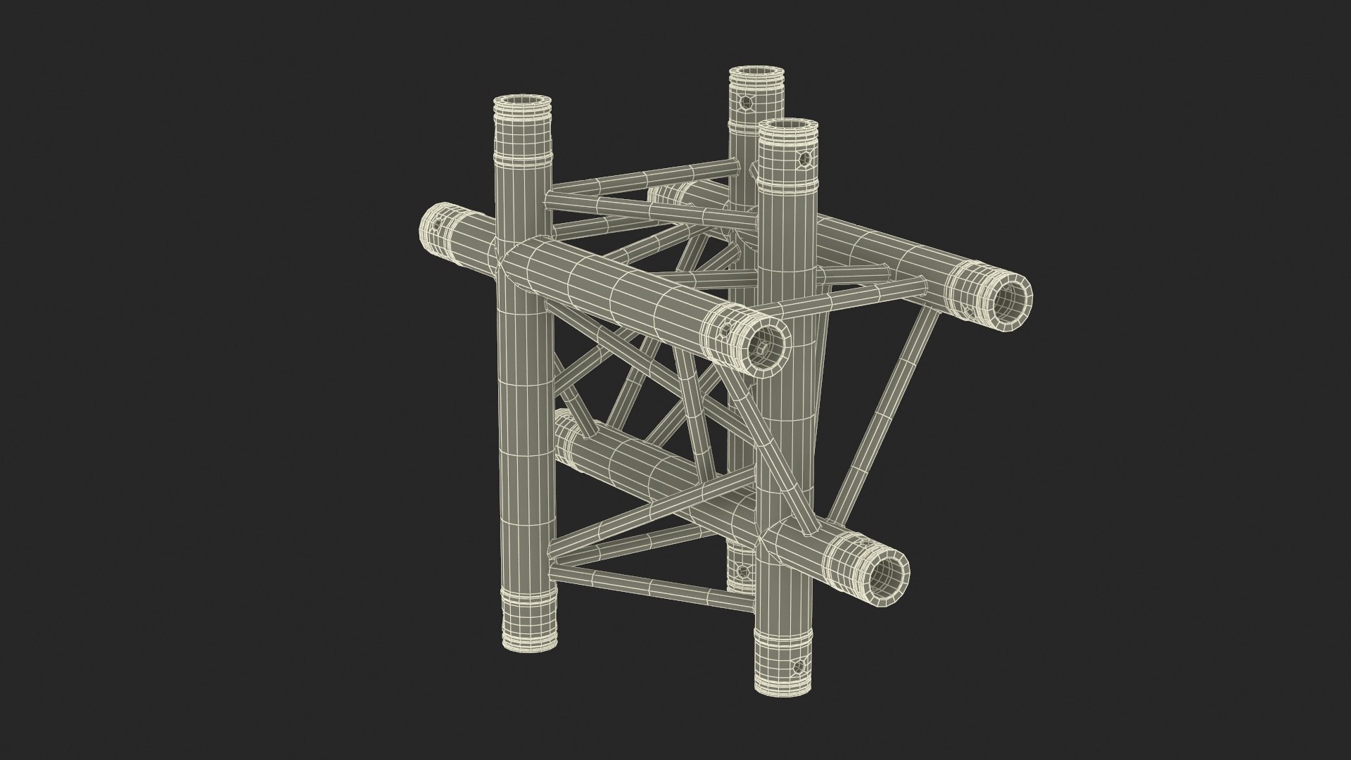Construction Truss Modulars Collection 3D Model - TurboSquid 2299529