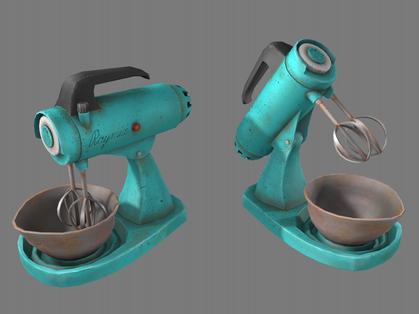 Old Mixer 3D Model - TurboSquid 1473400