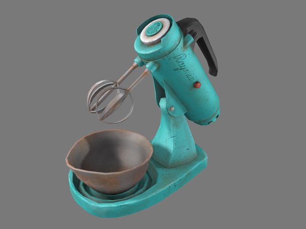 Old mixer 3D model - TurboSquid 1473400