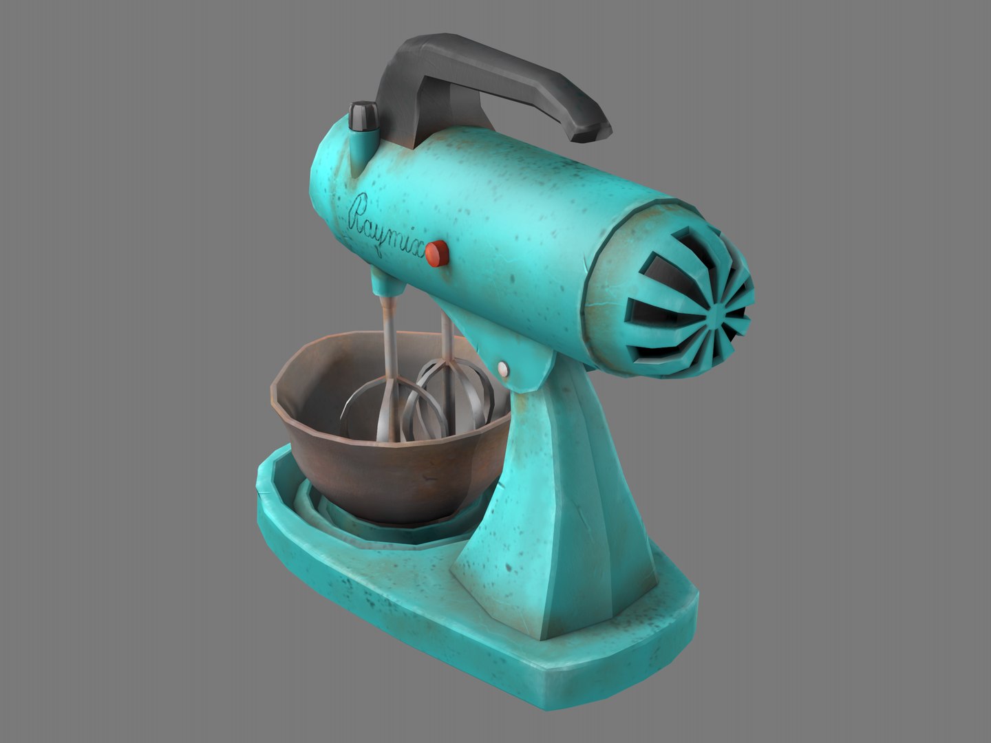 Old Mixer 3D Model - TurboSquid 1473400