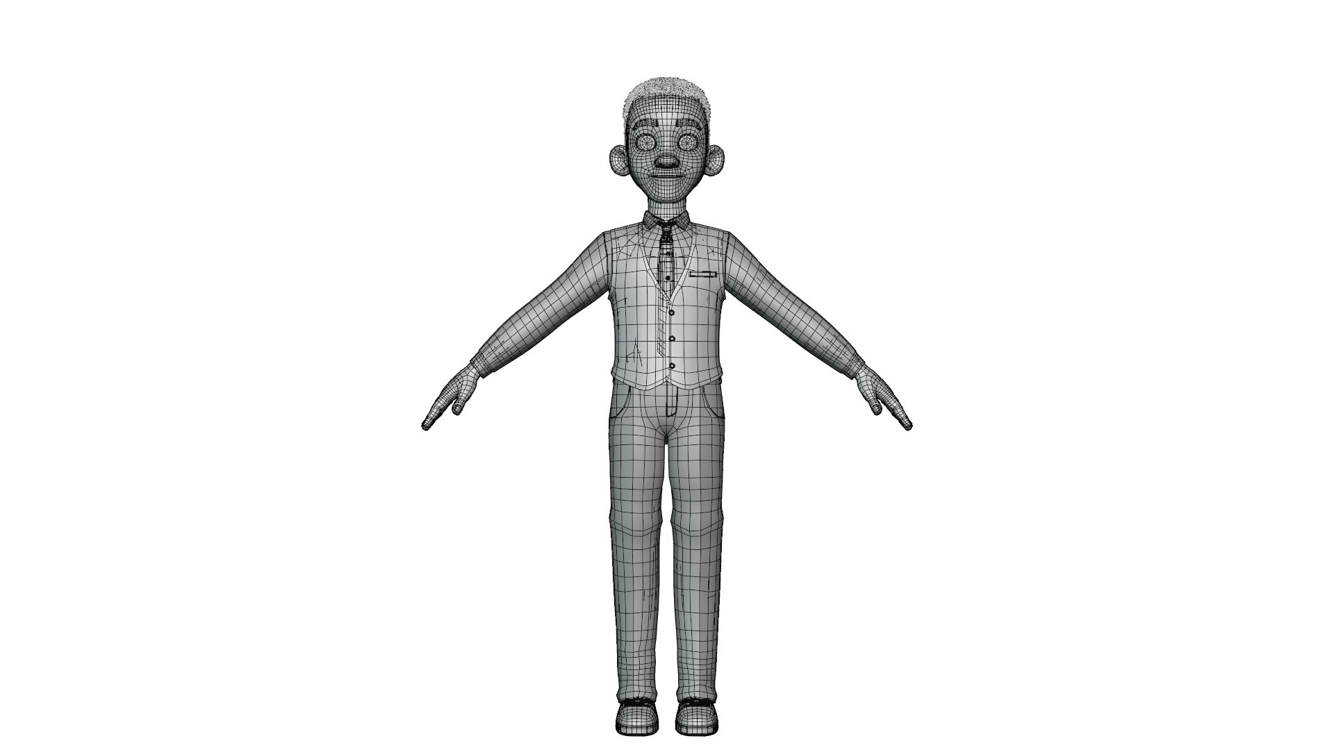 3D Youssef Cartoon Men Character model - TurboSquid 1932449