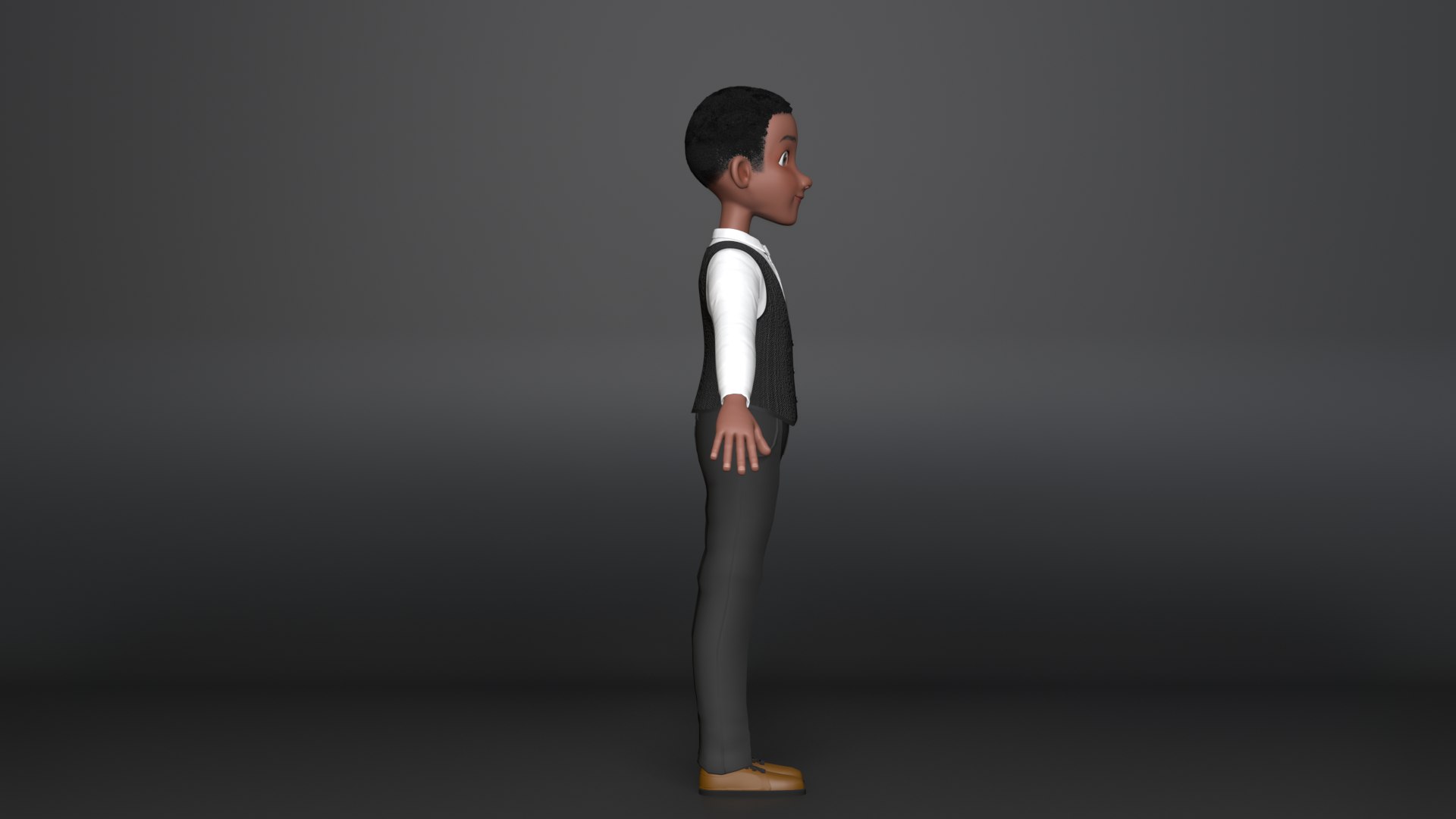 3D Youssef Cartoon Men Character model - TurboSquid 1932449