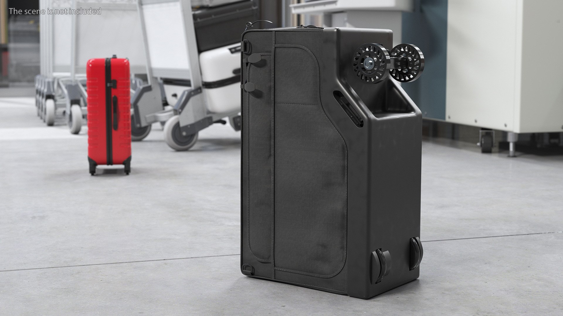 Motorized Rideable Carry On Luggage Rigged 3D - TurboSquid 2195804